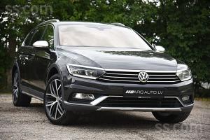 Pelēks Volkswagen Passat Alltrack 2017 Tukums, ar dzinēja tilpumu 2.00 L un nobraukumu 147 tūkst. km par 17290 €, foto  vietnē AUTOMOTO.COM.LV