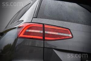 Grey Volkswagen Passat Alltrack 2017 in Tukums, with an engine capacity of 2.00 L and mileage of 267 thousand km for 13990 €, photo 8 on AUTOMOTO.COM.LV