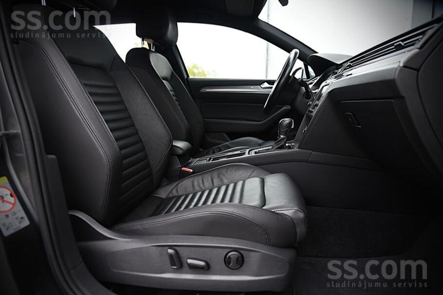 Grey Volkswagen Passat Alltrack 2017 in Tukums, with an engine capacity of 2.00 L and mileage of 267 thousand km for 13990 €, photo 20 on AUTOMOTO.COM.LV