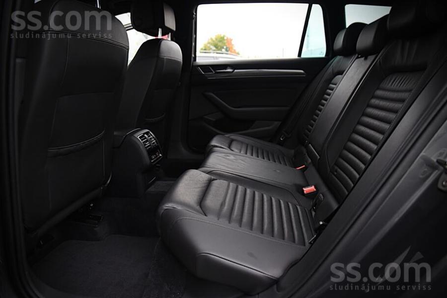 Grey Volkswagen Passat Alltrack 2017 in Tukums, with an engine capacity of 2.00 L and mileage of 267 thousand km for 13990 €, photo 23 on AUTOMOTO.COM.LV