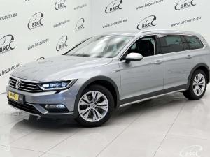 Grey Volkswagen Passat Alltrack 2018 in Vilnius, with an engine capacity of 1.98 L and mileage of 115 thousand km for 16900 €, photo  on AUTOMOTO.COM.LV