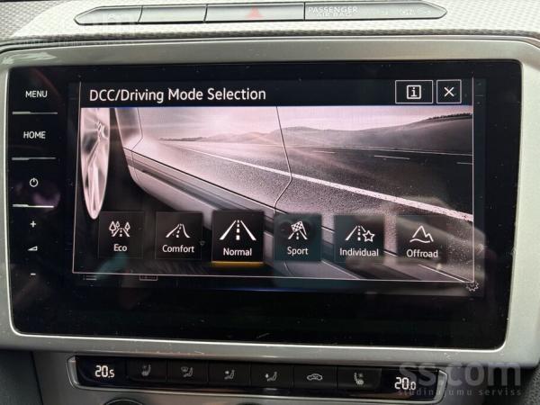Grey Volkswagen Passat Alltrack 2018 in Riga, with an engine capacity of 2.00 L and mileage of 274 thousand km for 13750 €, photo 6 on AUTOMOTO.COM.LV