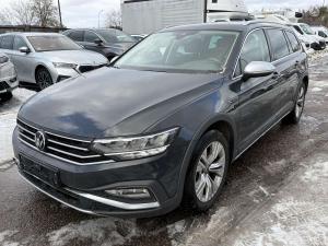 Grey Volkswagen Passat Alltrack 2021 in Vilnius, with an engine capacity of 1.97 L and mileage of 197 thousand km for 16999 €, photo  on AUTOMOTO.COM.LV