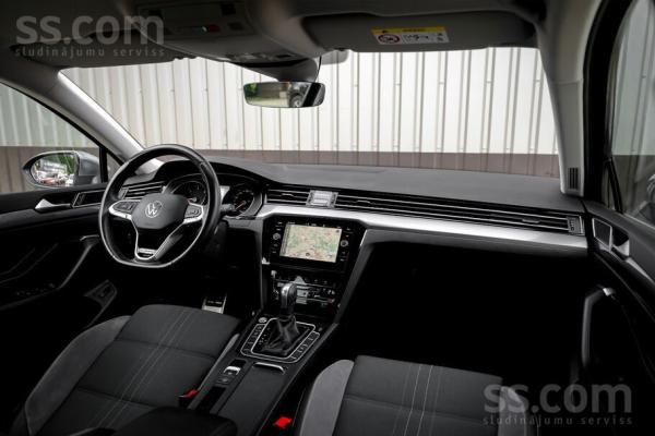 Grey Volkswagen Passat Alltrack 2021 in Tukums, with an engine capacity of 2.00 L and mileage of 168 thousand km for 18950 €, photo 8 on AUTOMOTO.COM.LV