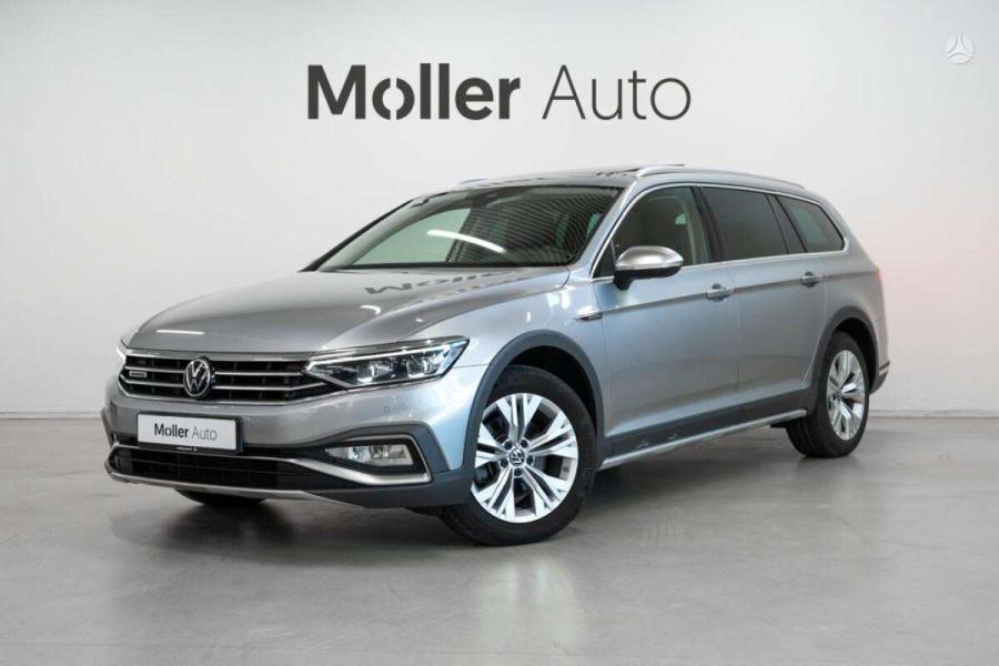 Pelēks Volkswagen Passat Alltrack 2022 Viļņa, ar dzinēja tilpumu 2.00 L un nobraukumu 152 tūkst. km par 24900 €, foto 1 vietnē AUTOMOTO.COM.LV
