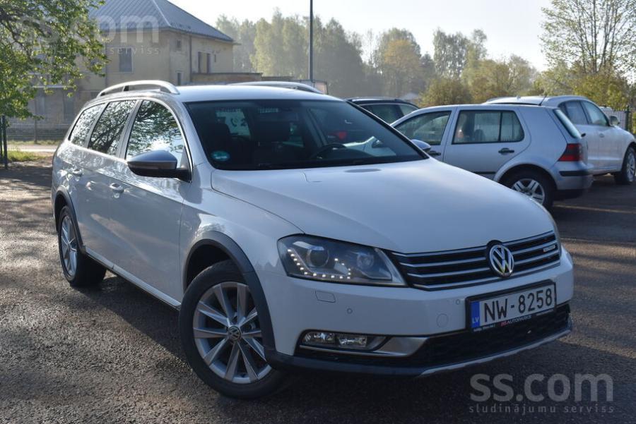 Balts Volkswagen Passat Alltrack 2012 Kuldīga, ar dzinēja tilpumu 2.00 L un nobraukumu 0 tūkst. km par 6990 €, foto 5 vietnē AUTOMOTO.COM.LV