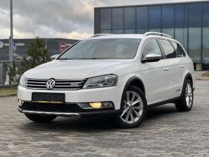 White Volkswagen Passat Alltrack 2013 in Siauliai, with an engine capacity of 1.97 L and mileage of 279 thousand km for 7250 €, photo 13 on AUTOMOTO.COM.LV