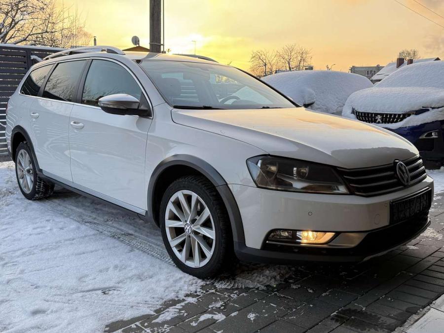 Balts Volkswagen Passat Alltrack 2013 Kauņa, ar dzinēja tilpumu 1.97 L un nobraukumu 288 tūkst. km par 6300 €, foto 2 vietnē AUTOMOTO.COM.LV