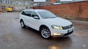 White Volkswagen Passat Alltrack 2014 in Siauliai, with an engine capacity of 2.00 L and mileage of 312 thousand km for 7800 €, photo  on AUTOMOTO.COM.LV