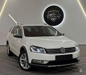 White Volkswagen Passat Alltrack 2014 in Marijampole, with an engine capacity of 1.97 L and mileage of 263 thousand km for 7450 €, photo  on AUTOMOTO.COM.LV