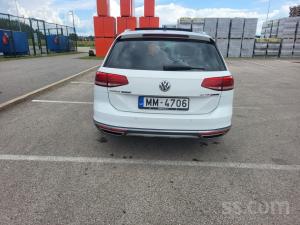 White Volkswagen Passat Alltrack 2016 in Riga, with an engine capacity of 2.00 L and mileage of 0 thousand km for 14495 €, photo 8 on AUTOMOTO.COM.LV
