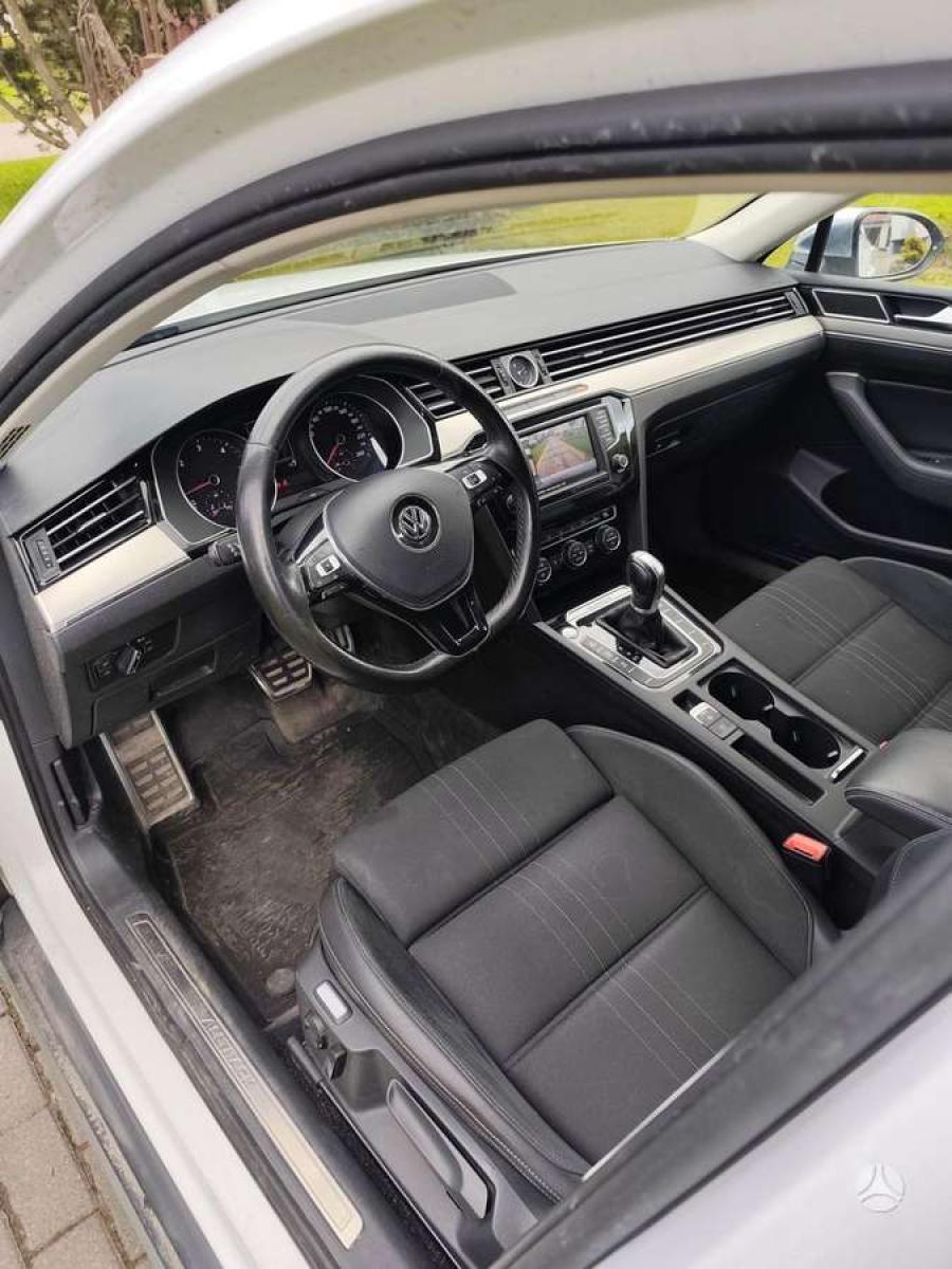 Balts Volkswagen Passat Alltrack 2016 Jonava, ar dzinēja tilpumu 2.00 L un nobraukumu 298 tūkst. km par 9400 €, foto 6 vietnē AUTOMOTO.COM.LV