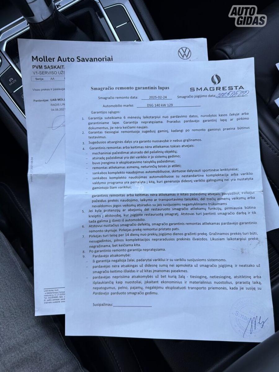 Белый Фольксваген Пассат Альтрак 2017 в Вильнюс, объемом двигателя 2.00 л и пробегом 319 тыс. км за 13650 €, фото 27 на AUTOMOTO.COM.LV