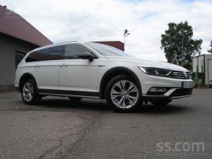 White Volkswagen Passat Alltrack 2018 in Riga, with an engine capacity of 2.00 L and mileage of 0 thousand km for 16650 €, photo  on AUTOMOTO.COM.LV