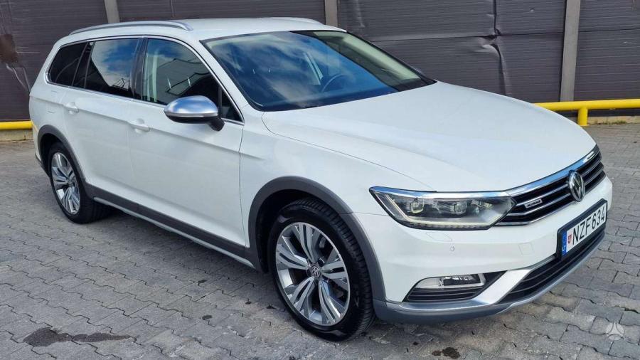 Balts Volkswagen Passat Alltrack 2019 Klaipėda, ar dzinēja tilpumu 1.97 L un nobraukumu 184 tūkst. km par 17590 €, foto 3 vietnē AUTOMOTO.COM.LV