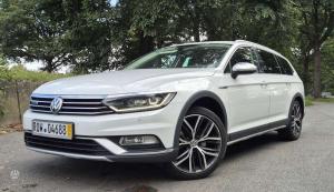 Balts Volkswagen Passat Alltrack 2019 Kauņa, ar dzinēja tilpumu 1.97 L un nobraukumu 290 tūkst. km par 12999 €, foto  vietnē AUTOMOTO.COM.LV
