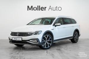 White Volkswagen Passat Alltrack 2022 in Vilnius, with an engine capacity of 2.00 L and mileage of 136 thousand km for 28000 €, photo  on AUTOMOTO.COM.LV