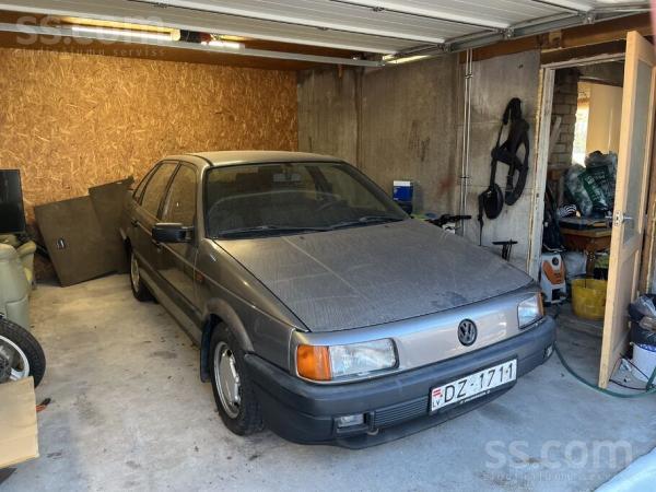 Grey Volkswagen passat-b3 1991 in Tukums, with an engine capacity of 1.90 L and mileage of 271 thousand km for 1250 €, photo 1 on AUTOMOTO.COM.LV