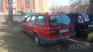 Sarkans Volkswagen passat-b3 1992 Rīga, ar dzinēja tilpumu 1.90 L un nobraukumu 209 tūkst. km par 1500 €, foto 3 vietnē AUTOMOTO.COM.LV