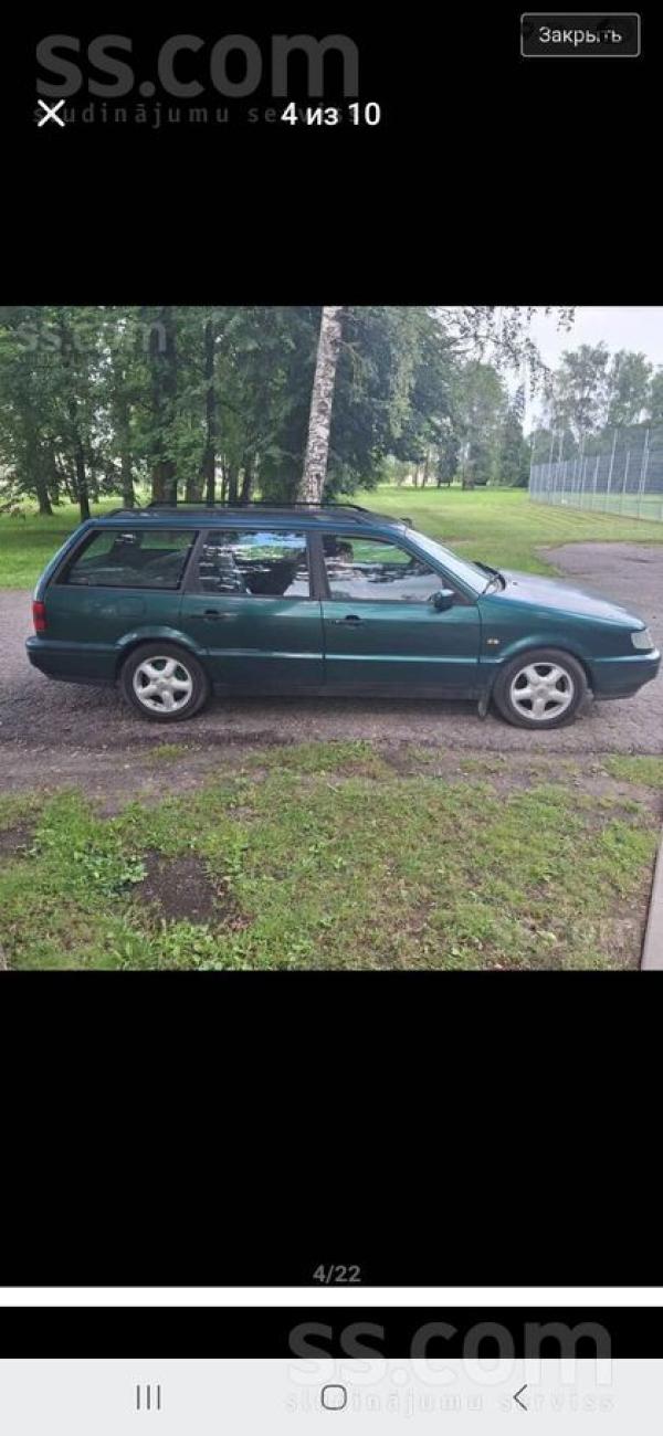 Green Volkswagen passat-b4 1995 in Kraslava, with an engine capacity of 1.80 L and mileage of 350 thousand km for 1000 €, photo 4 on AUTOMOTO.COM.LV