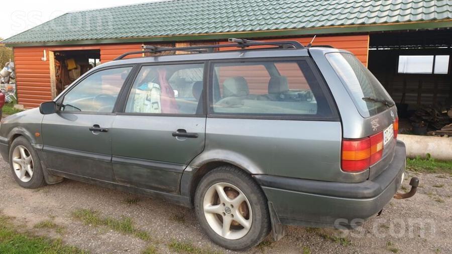 Grey Volkswagen passat-b4 1994 in Kraslava, with an engine capacity of 1.80 L and mileage of 340 thousand km for 400 €, photo 7 on AUTOMOTO.COM.LV