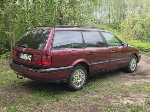 Sarkans Volkswagen passat-b4 1995 Rēzekne, ar dzinēja tilpumu 1.90 L un nobraukumu 0 tūkst. km par 990 €, foto 5 vietnē AUTOMOTO.COM.LV