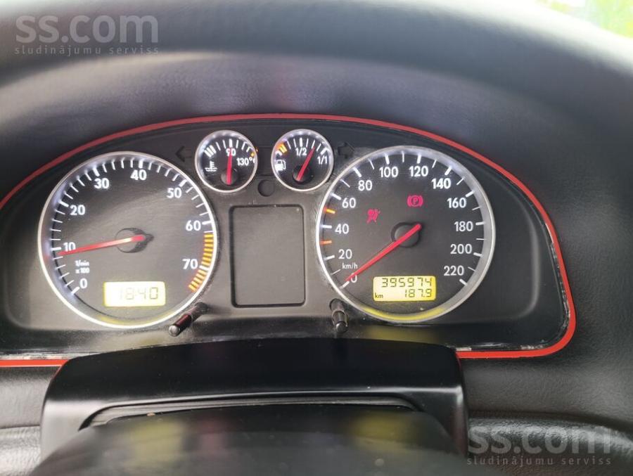 Black Volkswagen Passat B5 1997 in Daugavpils, with an engine capacity of 1.60 L and mileage of 396 thousand km for 1350 €, photo 18 on AUTOMOTO.COM.LV