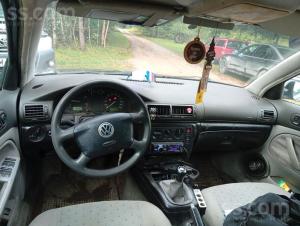Melns Volkswagen Passat B5 1997 Kuldīga, ar dzinēja tilpumu 1.90 L un nobraukumu 412 tūkst. km par 1300 €, foto 6 vietnē AUTOMOTO.COM.LV