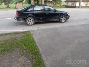 Black Volkswagen Passat B5 1999 in Rezekne, with an engine capacity of 1.90 L and mileage of 420 thousand km for 750 €, photo 2 on AUTOMOTO.COM.LV