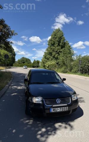 Black Volkswagen Passat B5 2001 in Liepaja, with an engine capacity of 1.90 L and mileage of 351 thousand km for 890 €, photo  on AUTOMOTO.COM.LV