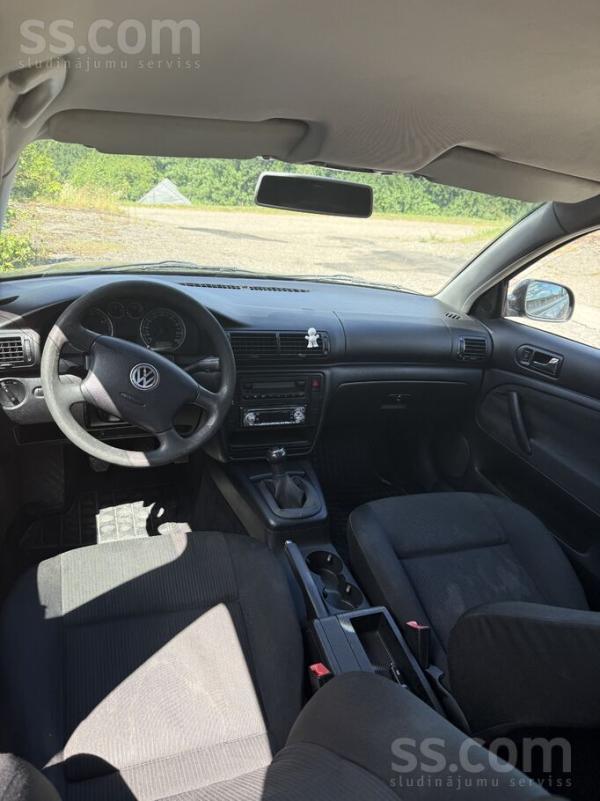 Melns Volkswagen Passat B5 2001 Liepāja, ar dzinēja tilpumu 1.90 L un nobraukumu 351 tūkst. km par 890 €, foto 10 vietnē AUTOMOTO.COM.LV