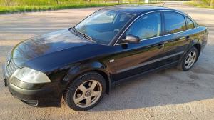 Melns Volkswagen Passat B5 2002 Cēsis, ar dzinēja tilpumu 1.90 L un nobraukumu 354 tūkst. km par 1200 €, foto  vietnē AUTOMOTO.COM.LV