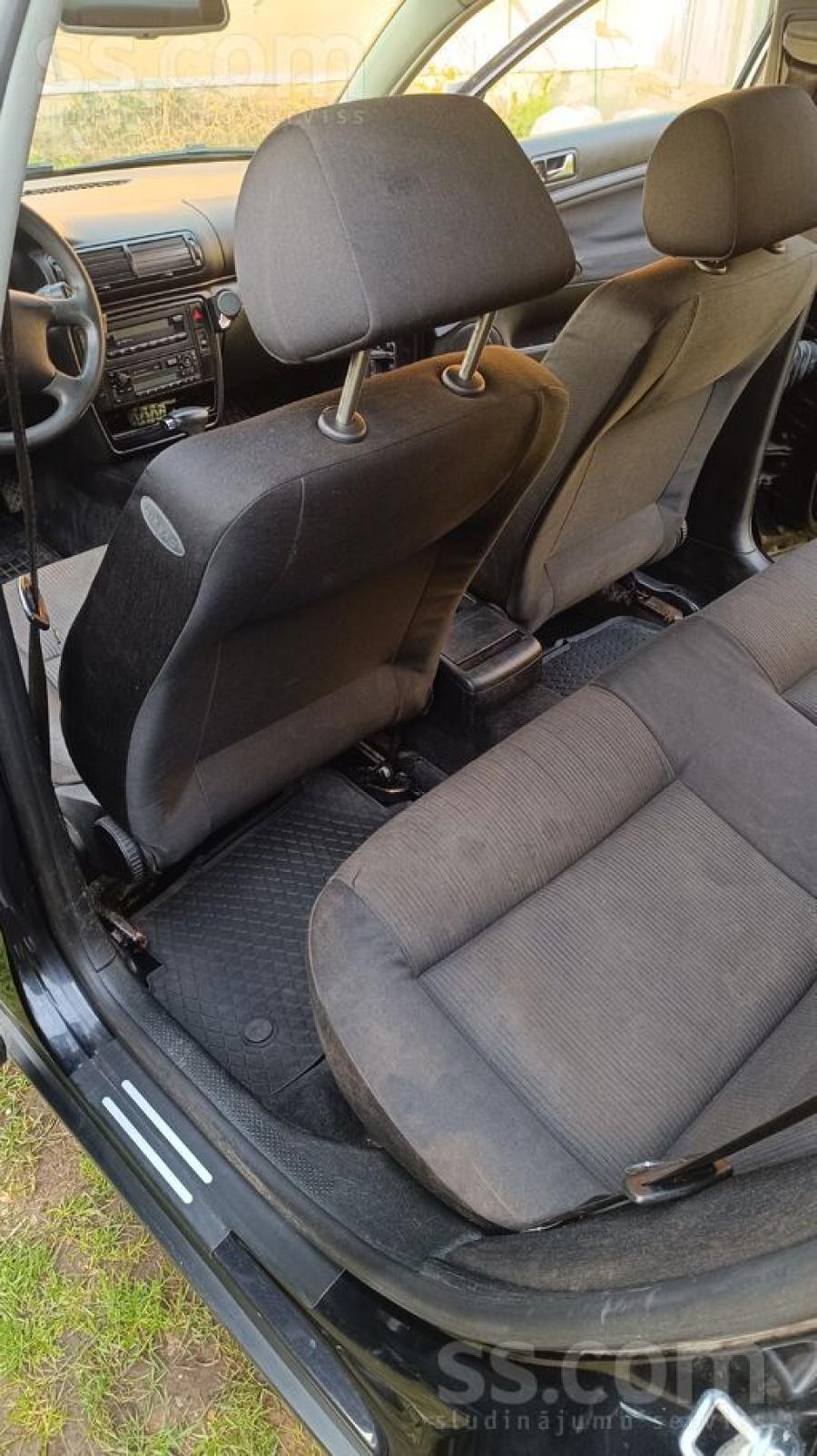 Melns Volkswagen Passat B5 2002 Cēsis, ar dzinēja tilpumu 1.90 L un nobraukumu 354 tūkst. km par 1200 €, foto 11 vietnē AUTOMOTO.COM.LV