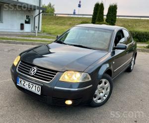 Melns Volkswagen Passat B5 2002 Daugavpils, ar dzinēja tilpumu 1.90 L un nobraukumu 350 tūkst. km par 1650 €, foto  vietnē AUTOMOTO.COM.LV