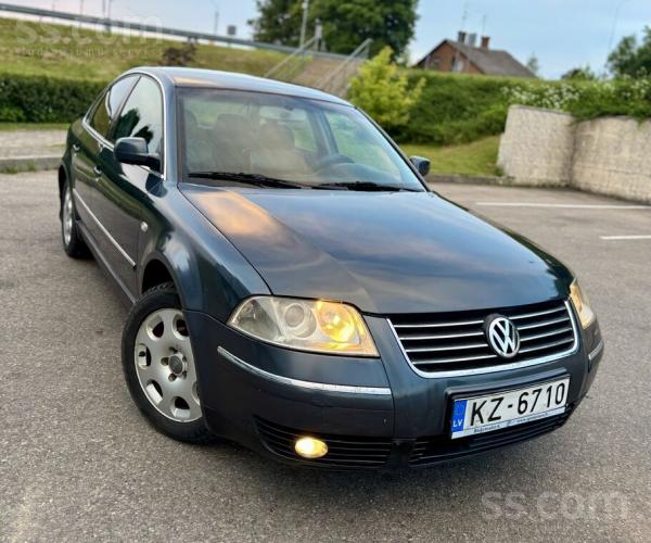 Melns Volkswagen Passat B5 2002 Daugavpils, ar dzinēja tilpumu 1.90 L un nobraukumu 350 tūkst. km par 1650 €, foto 2 vietnē AUTOMOTO.COM.LV
