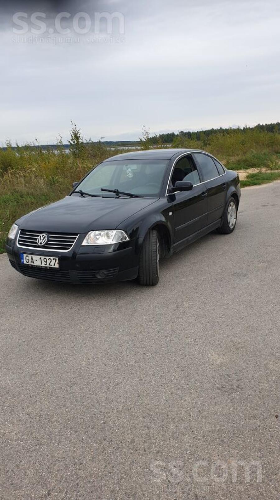 Melns Volkswagen Passat B5 2002 Rīga, ar dzinēja tilpumu 1.90 L un nobraukumu 422 tūkst. km par 950 €, foto 1 vietnē AUTOMOTO.COM.LV