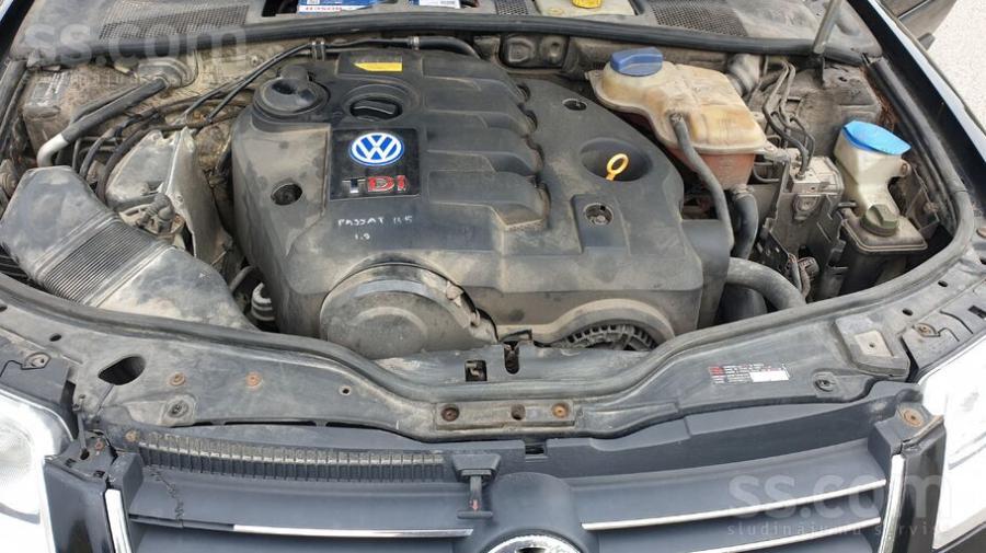 Melns Volkswagen Passat B5 2002 Rīga, ar dzinēja tilpumu 1.90 L un nobraukumu 422 tūkst. km par 950 €, foto 5 vietnē AUTOMOTO.COM.LV