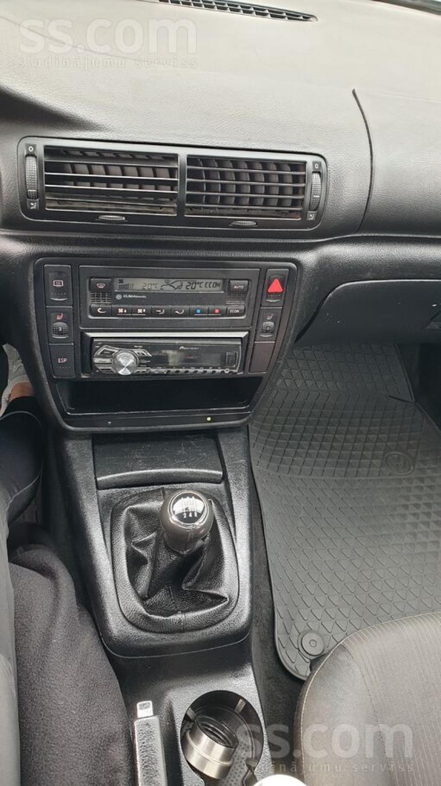 Melns Volkswagen Passat B5 2002 Rīga, ar dzinēja tilpumu 1.90 L un nobraukumu 422 tūkst. km par 950 €, foto 6 vietnē AUTOMOTO.COM.LV