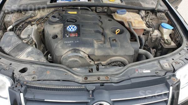 Melns Volkswagen Passat B5 2002 Rīga, ar dzinēja tilpumu 1.90 L un nobraukumu 422 tūkst. km par 950 €, foto 5 vietnē AUTOMOTO.COM.LV