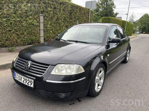 Melns Volkswagen Passat B5 2003 Rīga, ar dzinēja tilpumu 1.90 L un nobraukumu 345 tūkst. km par 2290 €, foto  vietnē AUTOMOTO.COM.LV