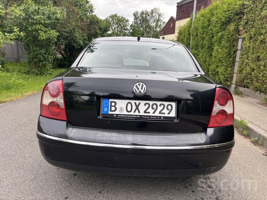 Melns Volkswagen Passat B5 2003 Rīga, ar dzinēja tilpumu 1.90 L un nobraukumu 345 tūkst. km par 2290 €, foto 7 vietnē AUTOMOTO.COM.LV