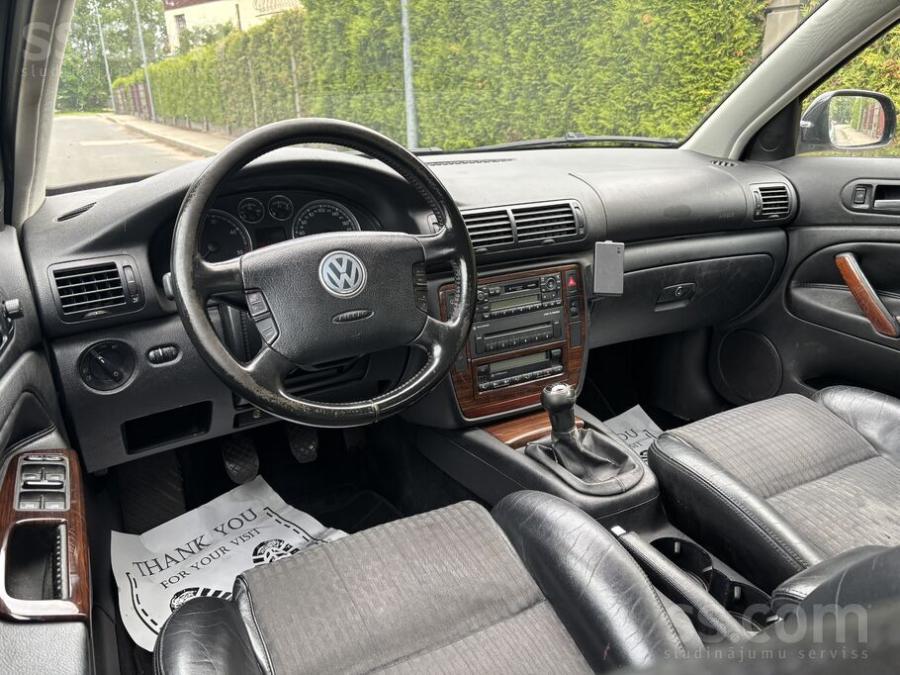 Melns Volkswagen Passat B5 2003 Rīga, ar dzinēja tilpumu 1.90 L un nobraukumu 345 tūkst. km par 2290 €, foto 13 vietnē AUTOMOTO.COM.LV