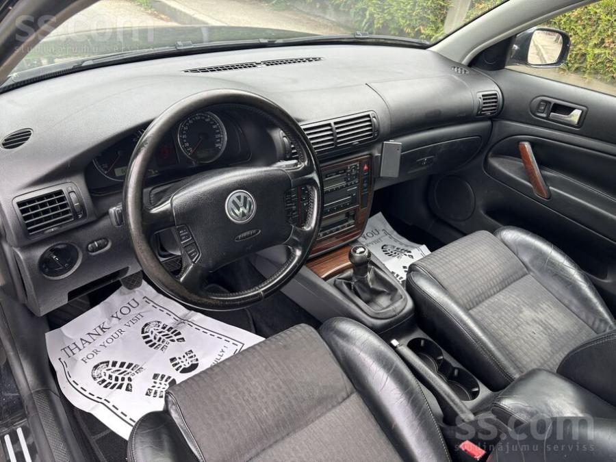 Melns Volkswagen Passat B5 2003 Rīga, ar dzinēja tilpumu 1.90 L un nobraukumu 345 tūkst. km par 2290 €, foto 16 vietnē AUTOMOTO.COM.LV
