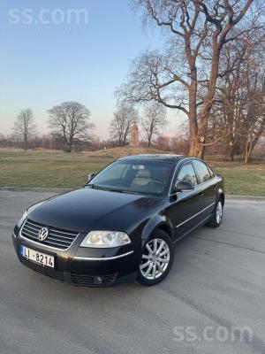 Black Volkswagen Passat B5 2004 in Riga, with an engine capacity of 1.90 L and mileage of 316 thousand km for 2300 €, photo  on AUTOMOTO.COM.LV