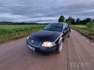 Black Volkswagen Passat B5 2005 in Daugavpils, with an engine capacity of 1.90 L and mileage of 340 thousand km for 1850 €, photo 2 on AUTOMOTO.COM.LV