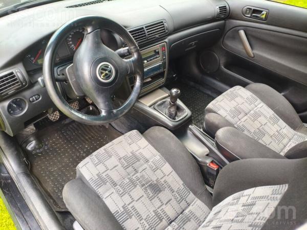 Melns Volkswagen Passat B5 1997 Rīga, ar dzinēja tilpumu 1.60 L un nobraukumu 229 tūkst. km par 1500 €, foto 6 vietnē AUTOMOTO.COM.LV