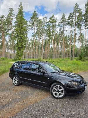 Black Volkswagen Passat B5 1999 in Valka, with an engine capacity of 1.90 L and mileage of 532 thousand km for 4300 €, photo  on AUTOMOTO.COM.LV