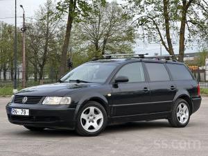 Черный Фольксваген Пассат Б5 1999 в Рига, объемом двигателя 1.90 л и пробегом 0 тыс. км за 1150 €, фото 3 на AUTOMOTO.COM.LV