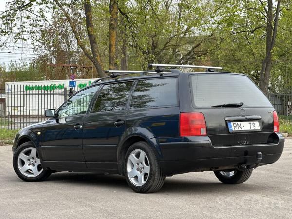 Black Volkswagen Passat B5 1999 in Riga, with an engine capacity of 1.90 L and mileage of 0 thousand km for 1150 €, photo 3 on AUTOMOTO.COM.LV