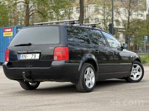 Черный Фольксваген Пассат Б5 1999 в Рига, объемом двигателя 1.90 л и пробегом 0 тыс. км за 1150 €, фото 5 на AUTOMOTO.COM.LV